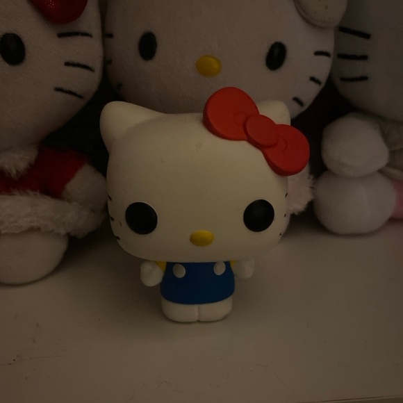 Sanrio | Toys | Sanrio Hello Kitty Action Figure Red Blue White | Poshmark